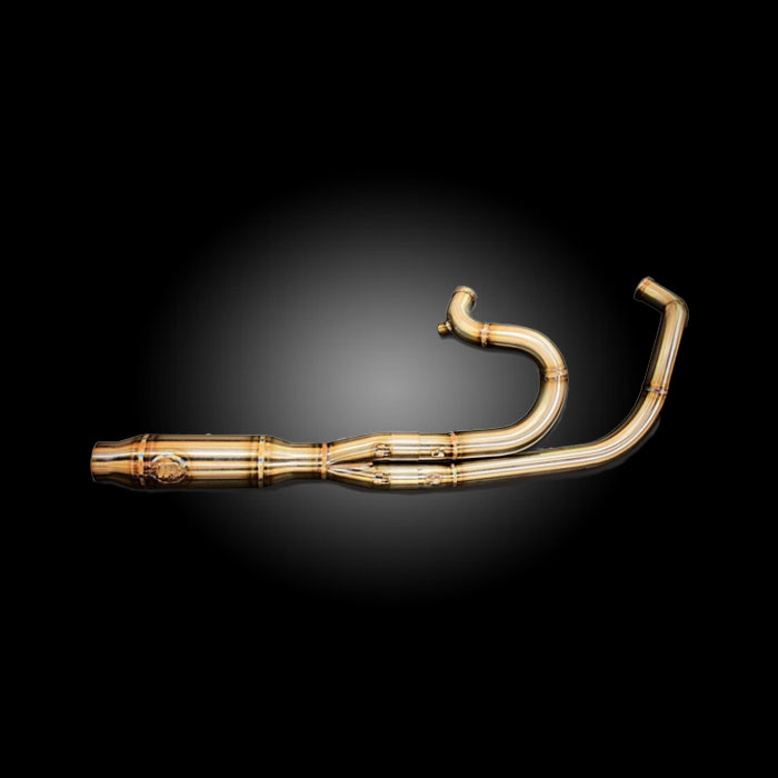 Horsepower Inc HPI-EXM8S-S Stainless Steel Exhaust for M8 Softails