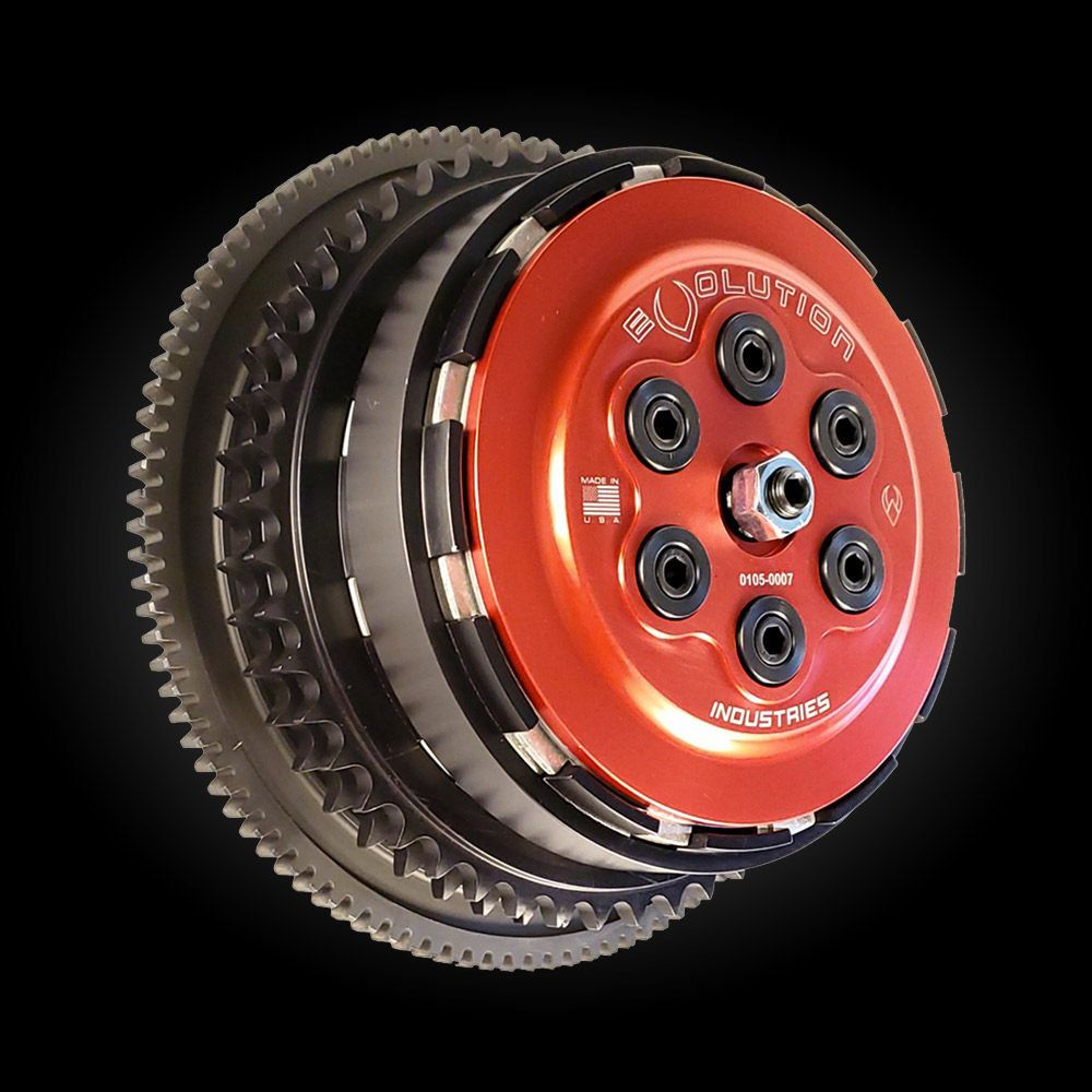 Evolution Black Ops Complete Clutch Basket ’07 Newer Harley